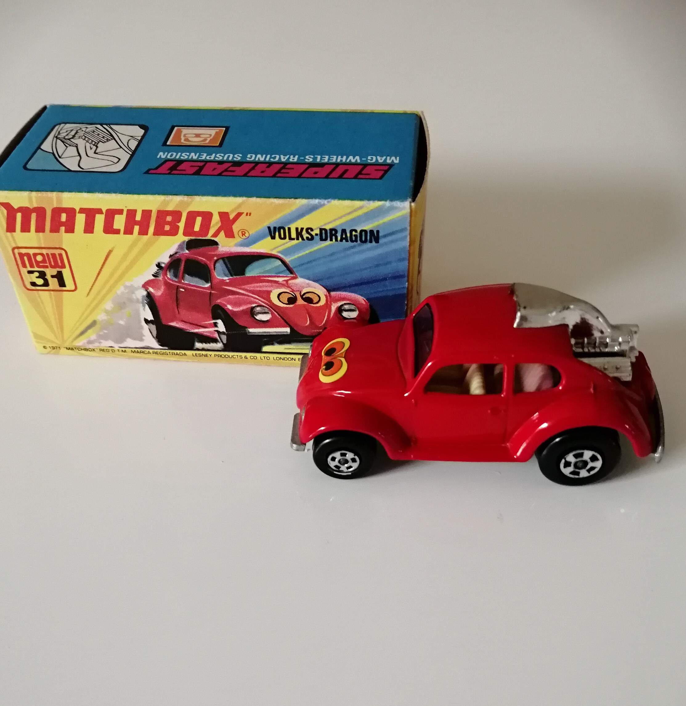 lesney matchbox superfast volks dragon vw