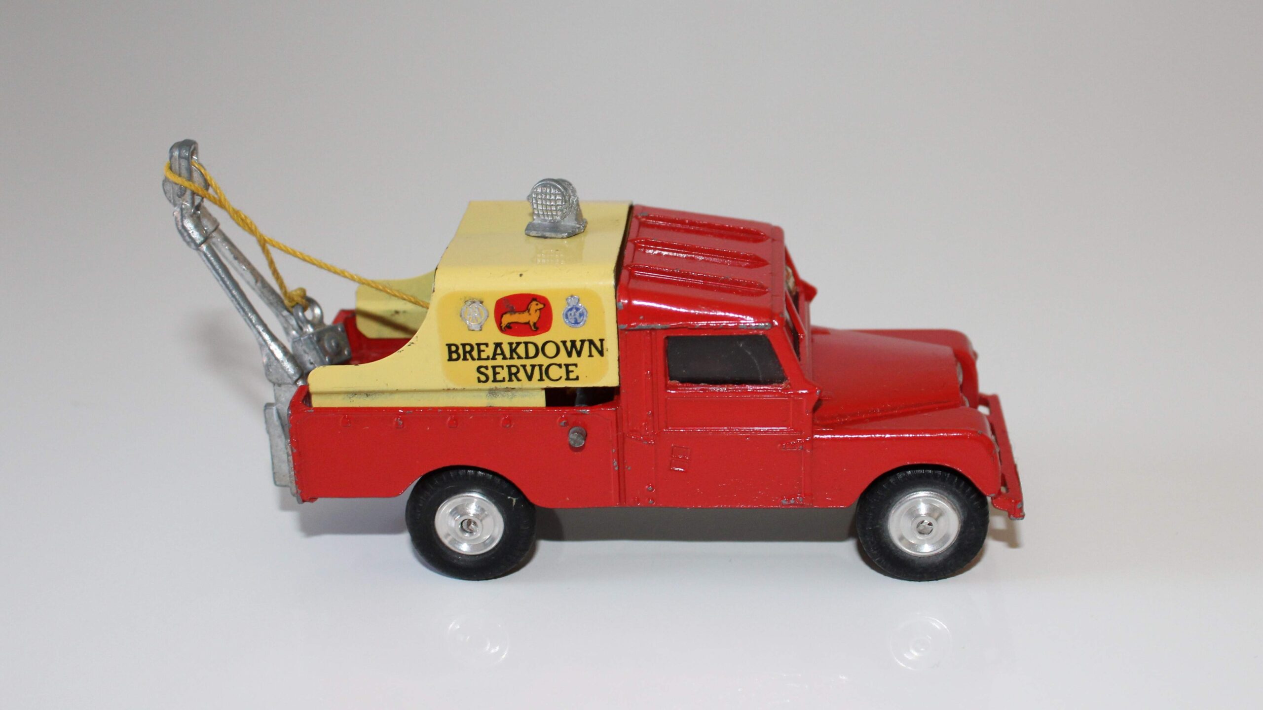corgi land rover breakdown truck