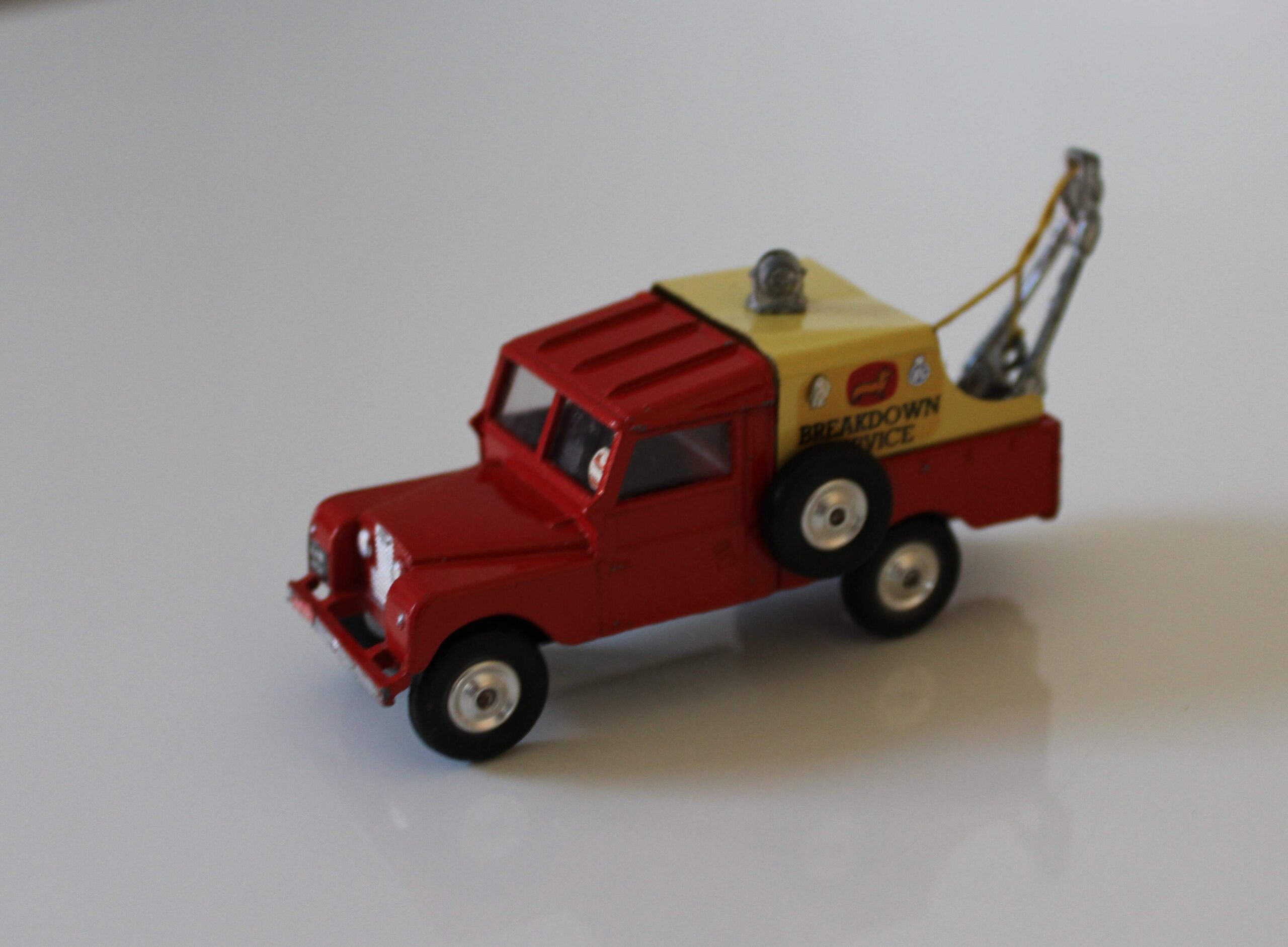 corgi land rover breakdown truck