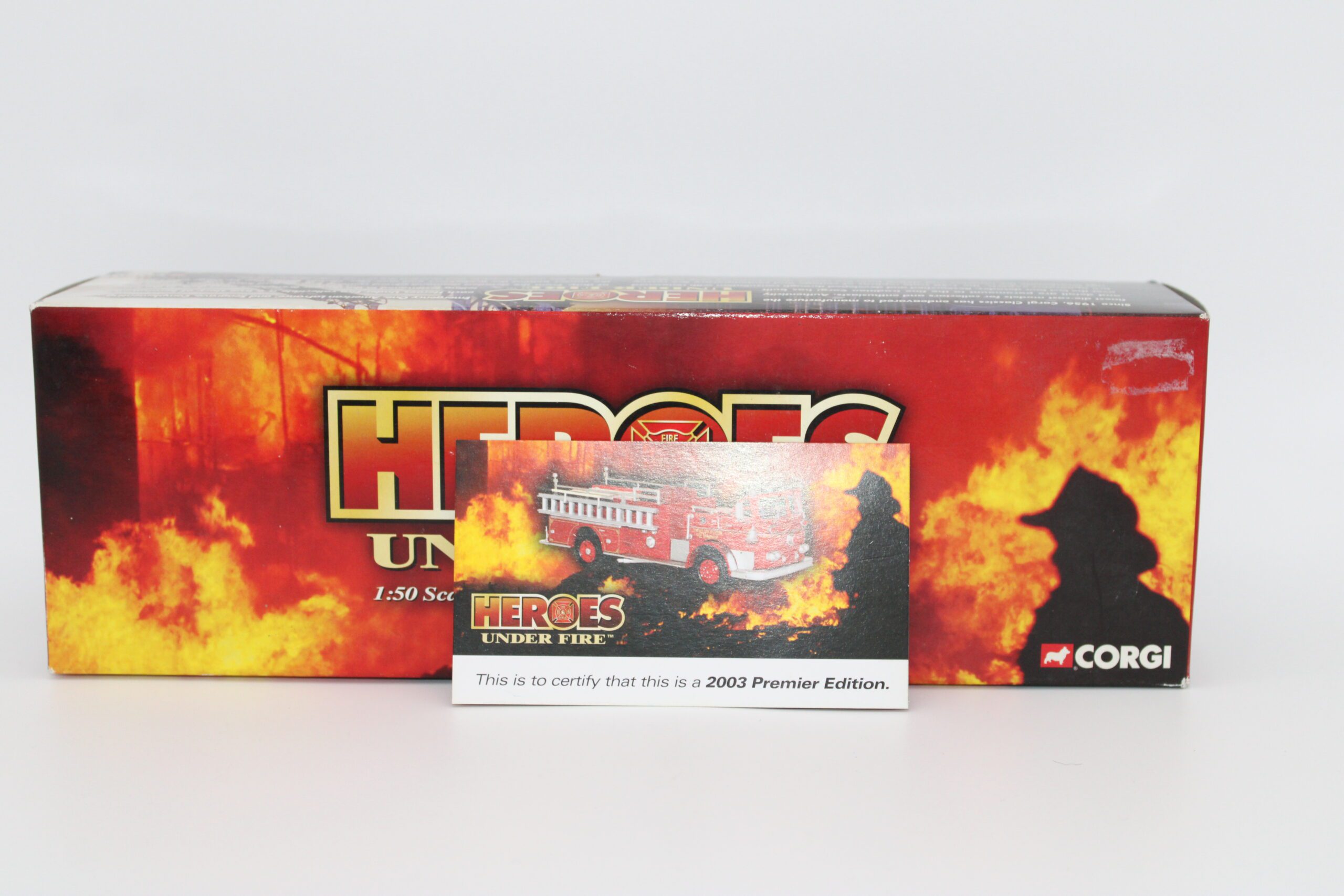 Corgi Heroes Under Fire Seagrave K Open Cab Pumper Engine Co 9 Kansas ...