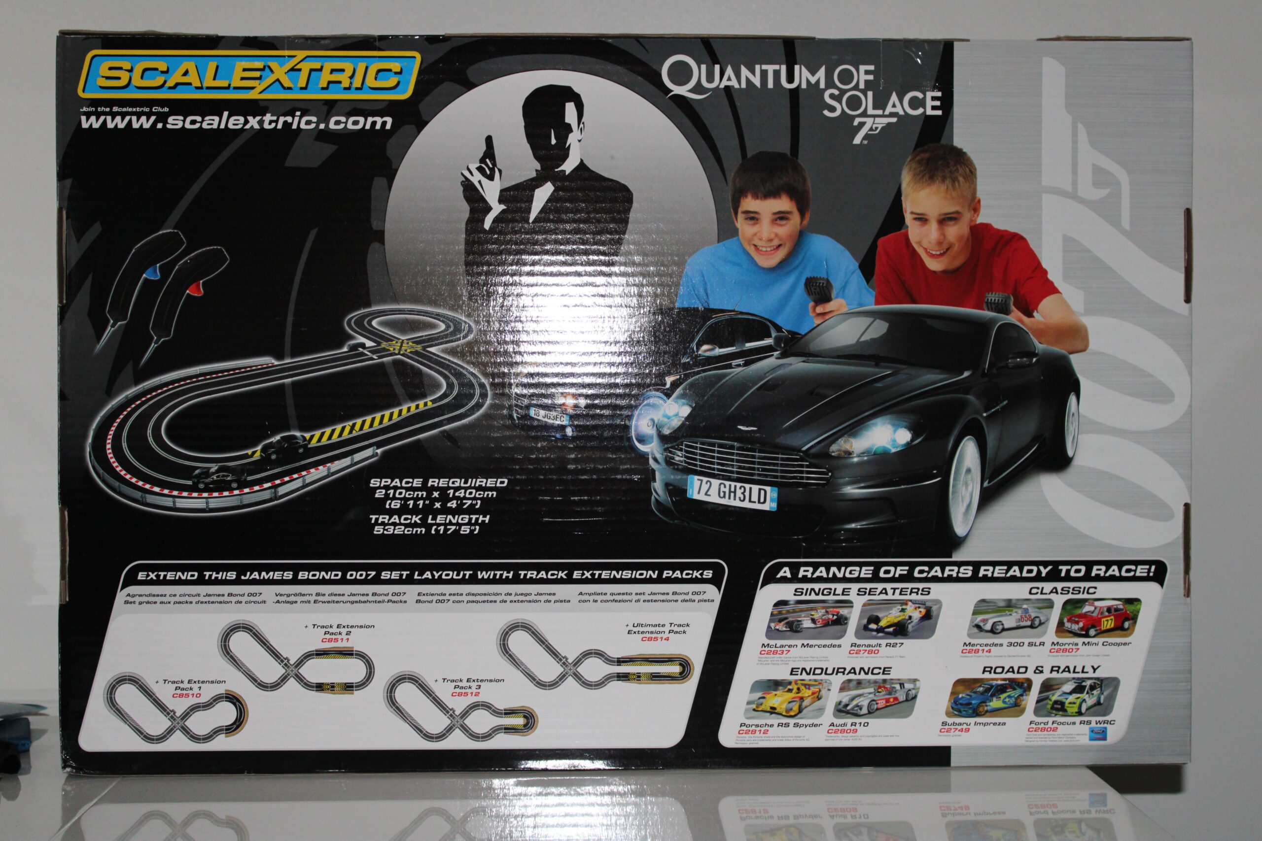 Scalextric 007 James Bond Quantum of Solace