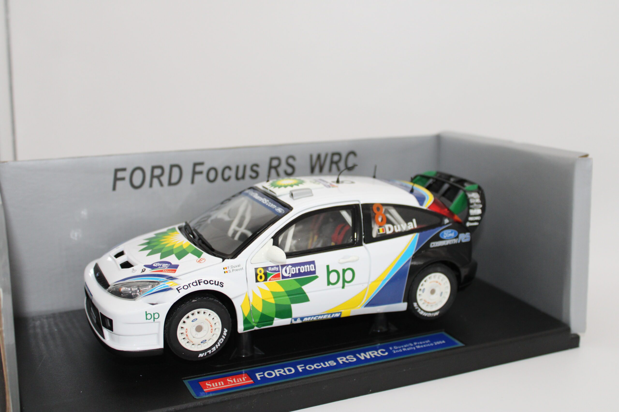 Sunstar Model Ford Focus RS N.8 Rally F Duval S Prevot