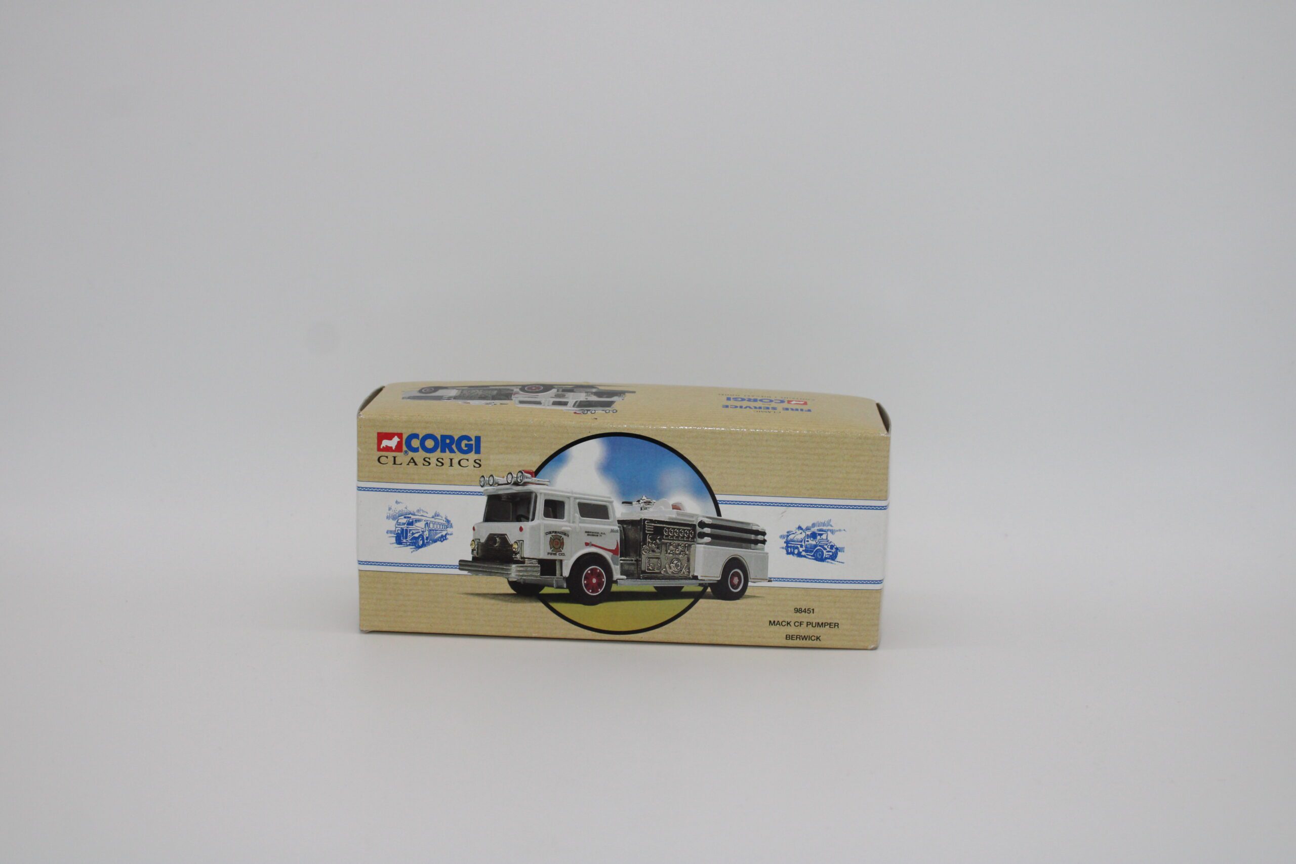 Corgi Classics 98451 Mack CF Pumper Berwick Diecast Fire Truck