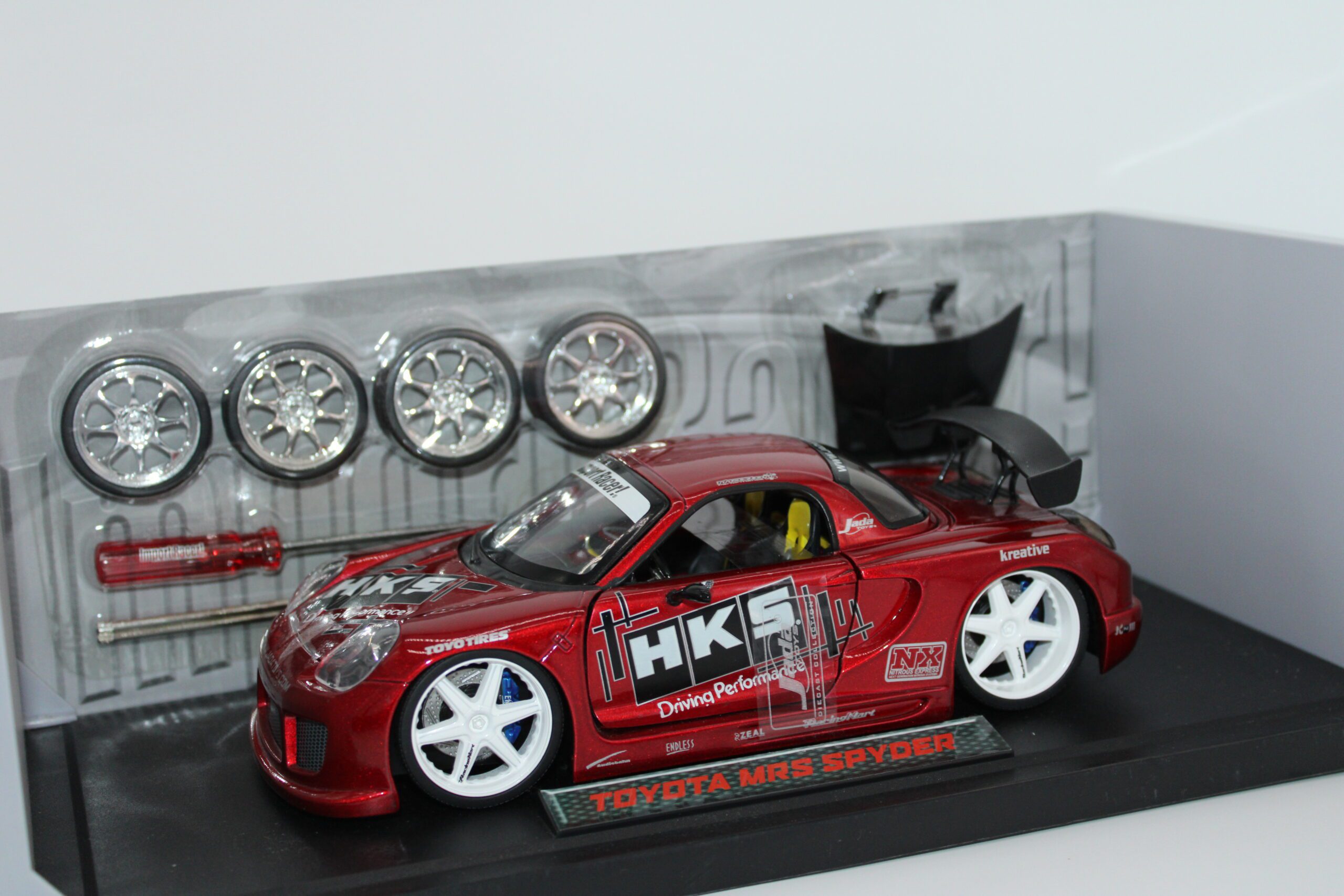 JADA Import Racer TOYOTA MR2 SPYDER RED