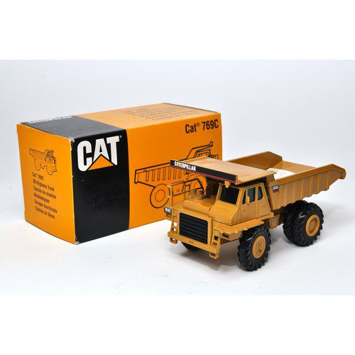 NZG Diecast Model Construction Issue Comprising No 177 CAT 769C Dump ...
