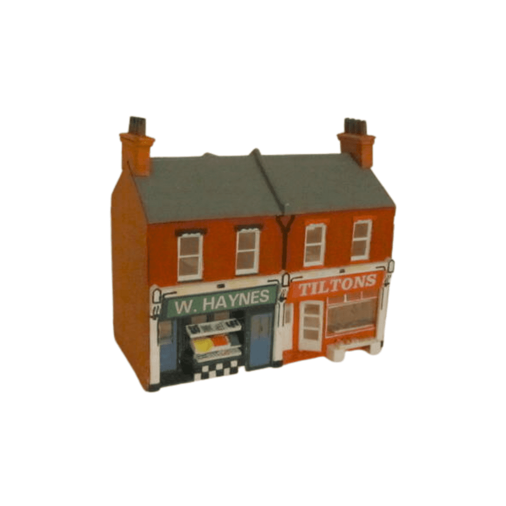 Hornby R274 Victorian Shops Construction Kit - Darlington Diecast