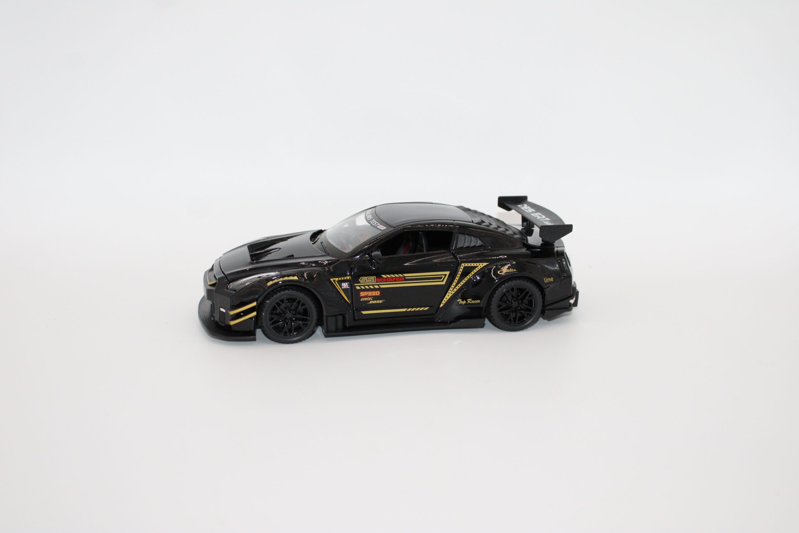 CHE ZHI Black GTR R35 Sports Car Diecasts Model No 24202 - Darlington ...