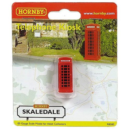 Hornby R8580 Telephone Kiosk 00 Gauge Scale for Adult Collectors ...